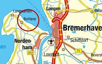 Günstige Ferienwohnung in Butjadingen, Nordseebad Burhave
